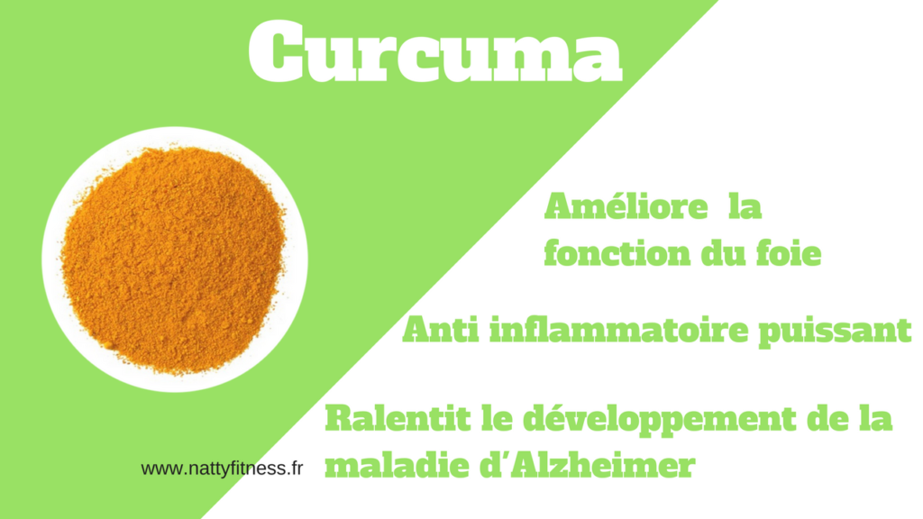 Curcuma -bienfaits | Natty Fitness