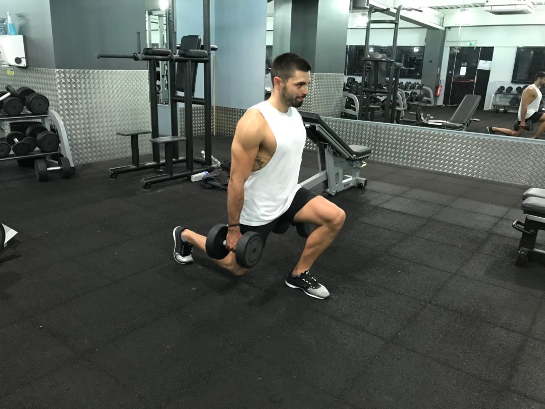 Fentes-haltères-2 | Natty Fitness